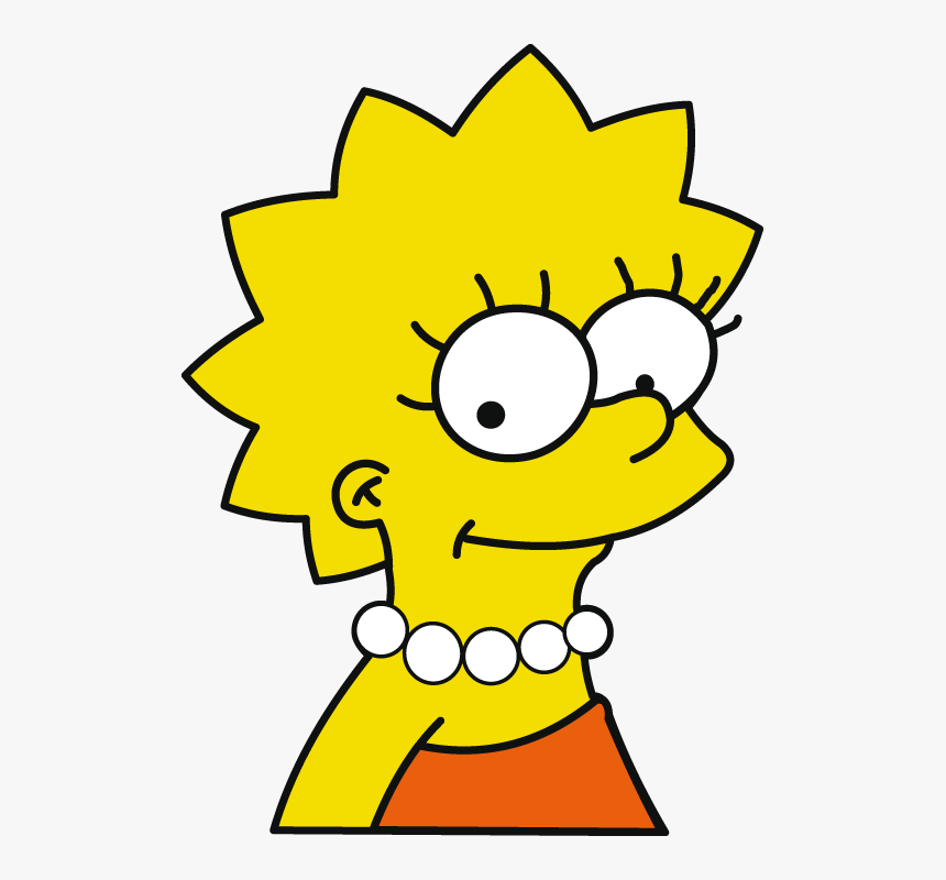 Lisa Simpson A Color, HD Png Download , Transparent Png Image - PNGitem