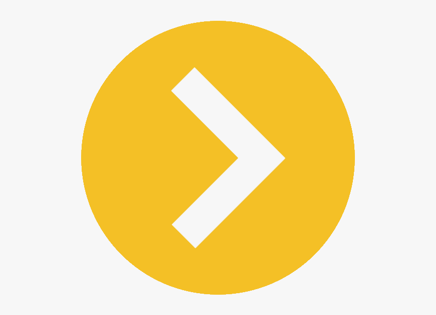 Yellow Circle With Arrow Bullet Point Transparent Background HD Png