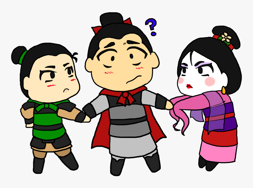 Mulan Ping Shang Fanart Clipart , Png Download - Mulan And Li Shang ...