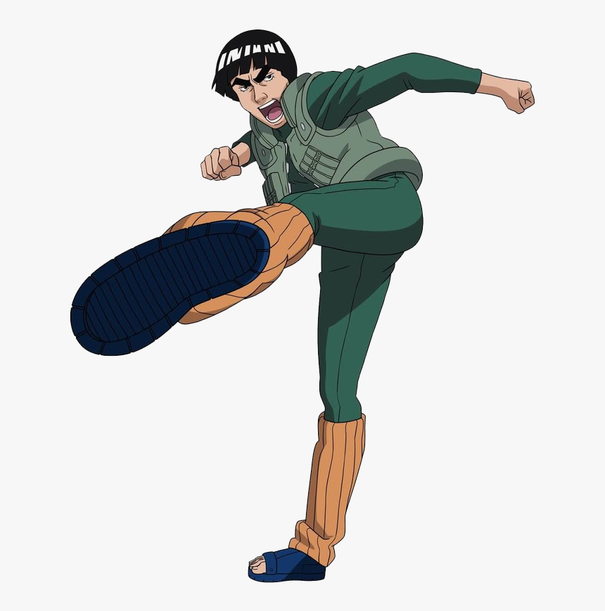 Might Guy Transparent, HD Png Download , Transparent Png Image - PNGitem