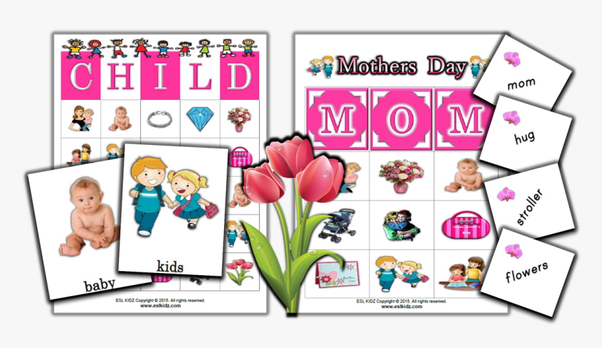 Picture - Mothers Day Vocabulary Activity, HD Png Download ...