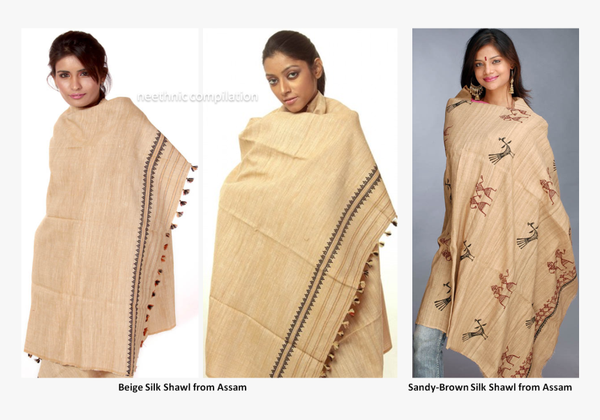 Traditional Dress Of Assamese Design, HD Png Download , Transparent Png ...