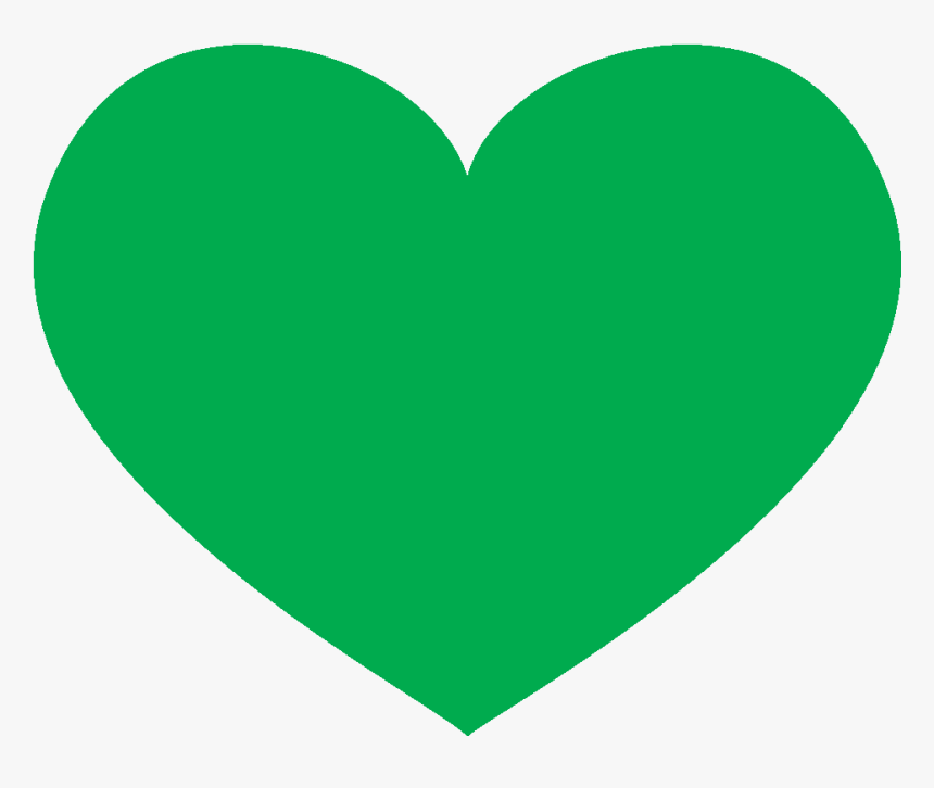 Green Hearts Clip Art