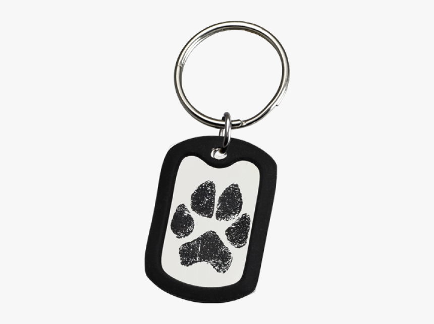 Paw Print On Dog Tags, HD Png Download , Transparent Png Image - PNGitem