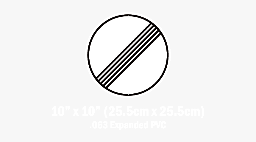 No Speed Limit Sign Autobahn