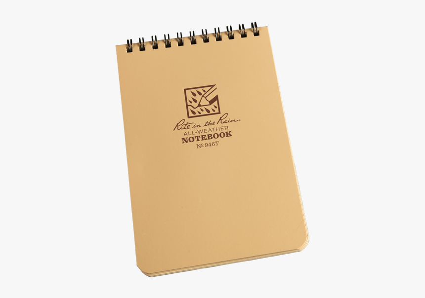 Write In The Rain Notebook, HD Png Download , Transparent Png Image ...