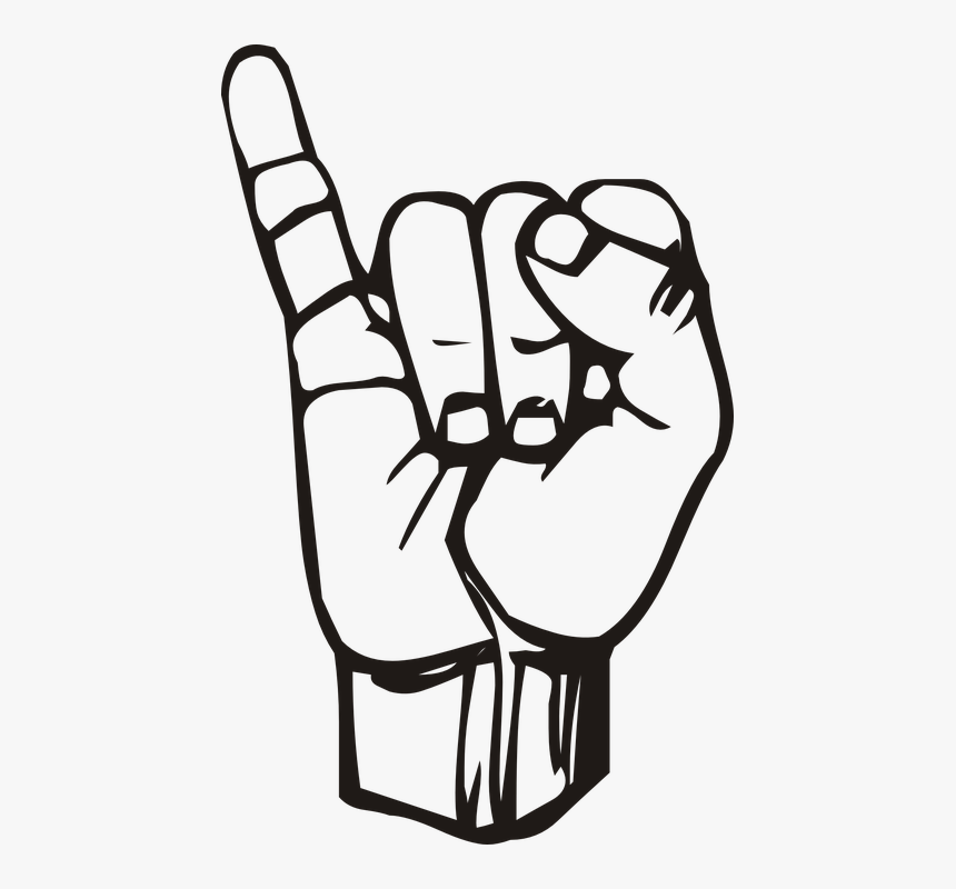 Mickey Mouse Hands Vector 11, Buy Clip Art - Sign Language Clipart, HD ...