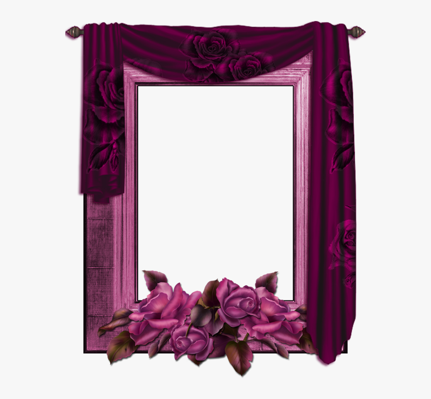 Curtain Photo Frame, HD Png Download , Transparent Png Image - PNGitem