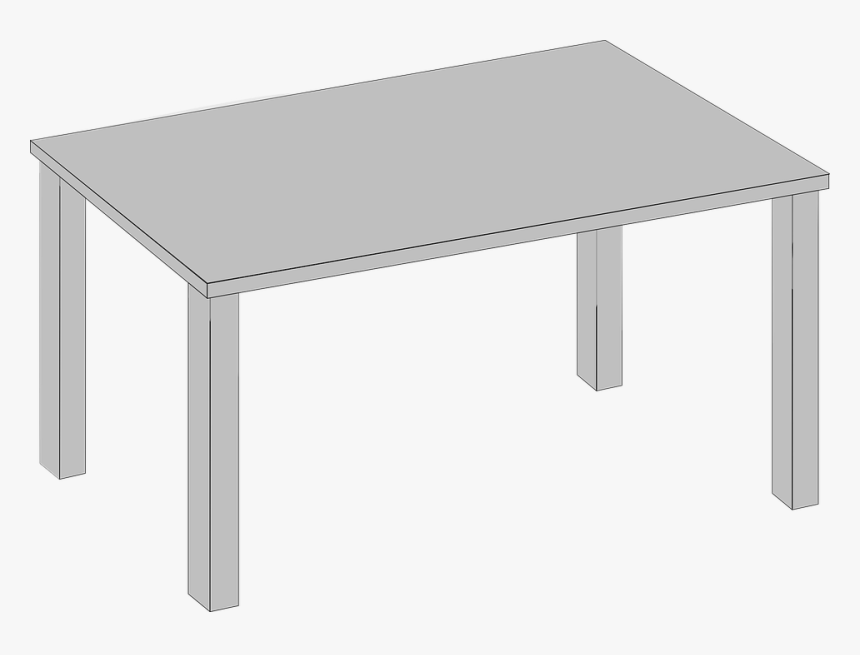 Square Table Table Clipart, HD Png Download , Transparent Png Image ...