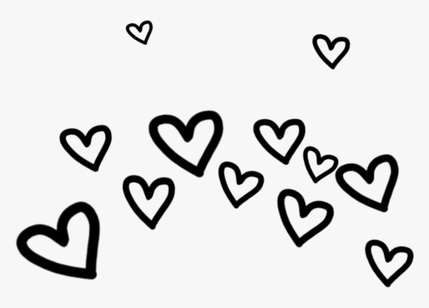 Transparent Heart Overlays For Edits, HD Png Download , Transparent Png ...