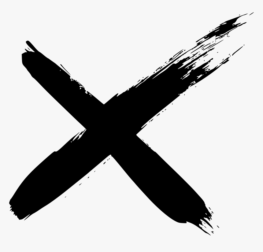 X Brush Stroke Png, Transparent Png , Transparent Png Image - PNGitem