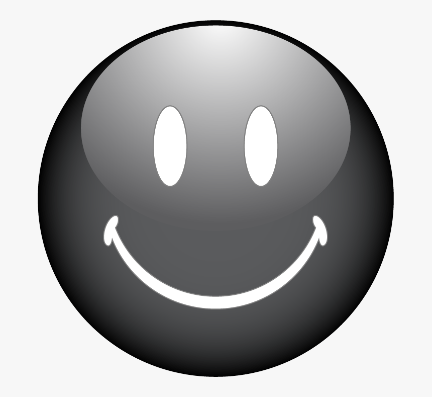 Black Smileys, HD Png Download , Transparent Png Image - PNGitem