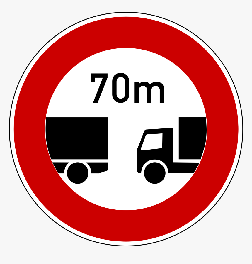 Vehicle Distance Sign, HD Png Download , Transparent Png Image - PNGitem