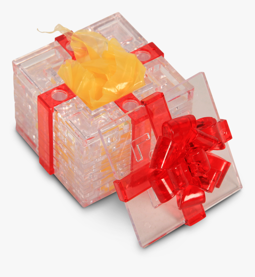 Gift Box 3d Crystal Puzzle - Crystal Puzzle 3d, HD Png Download ...