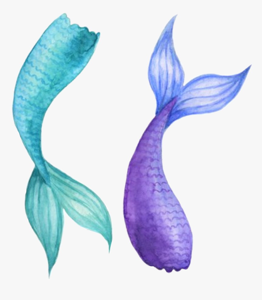 #watercolor #mermaidtail #mermaid #tail #teal #purple - Mermaid Tail ...