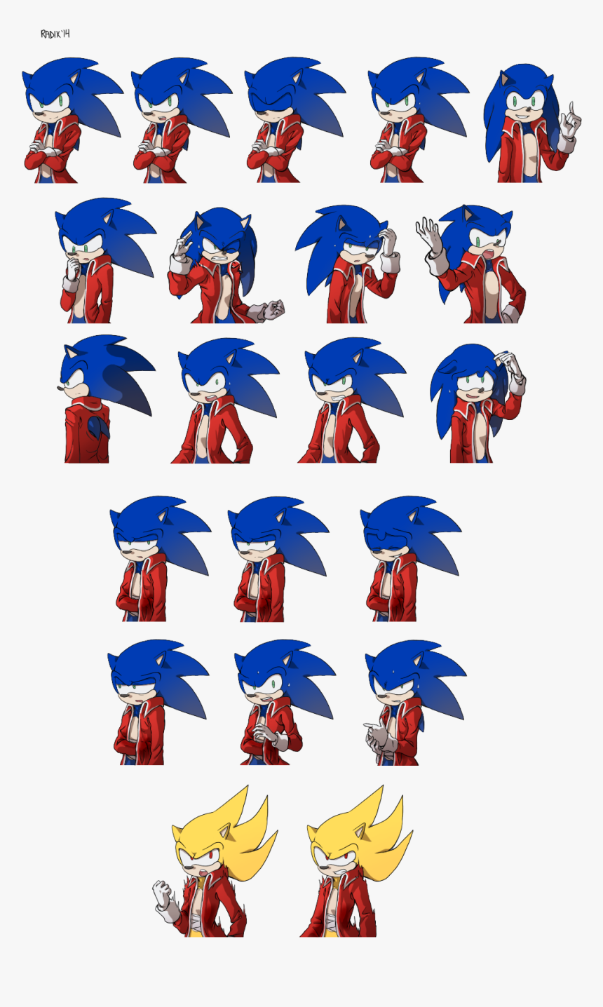 Sonic Wearing Goggles, HD Png Download , Transparent Png Image - PNGitem