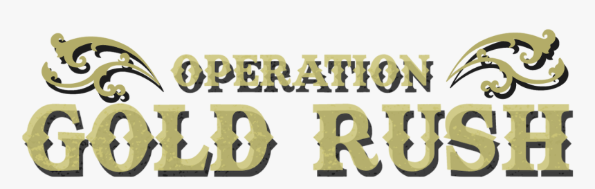 Operation Gold Rush - Calligraphy, HD Png Download , Transparent Png ...