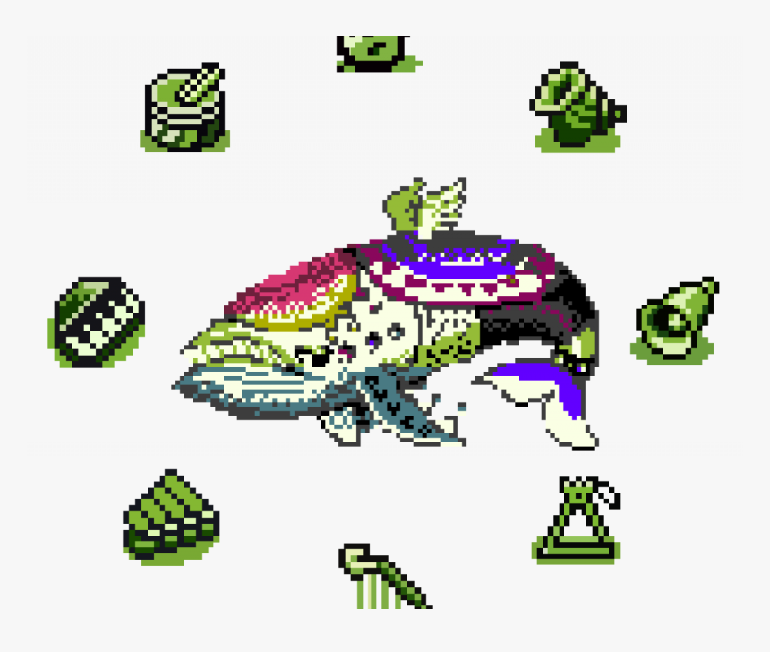 Links Awakening 8 Bit Wind Fish Instruments Of The - Legend Of Zelda ...