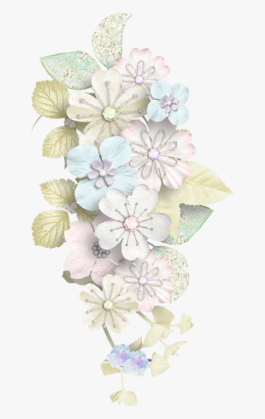 Watercolor Flower Wreath Png, Transparent Png , Transparent Png Image ...