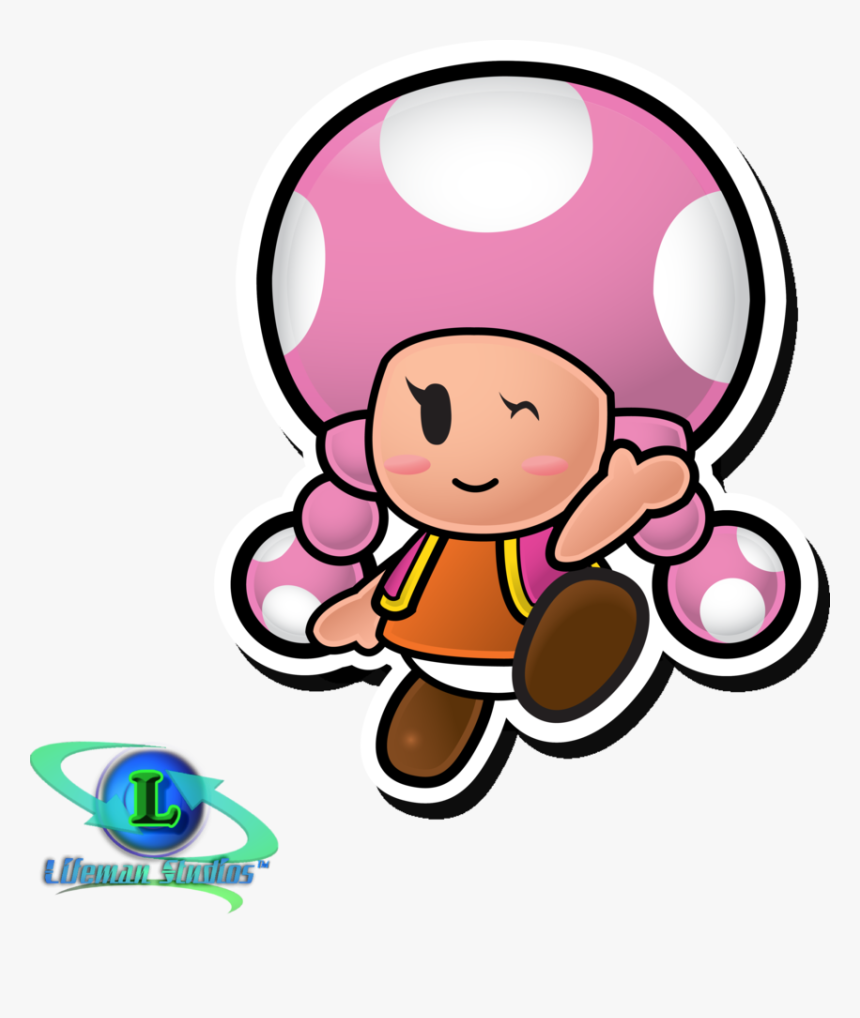 Super Paper Mario Toad, HD Png Download , Transparent Png Image - PNGitem