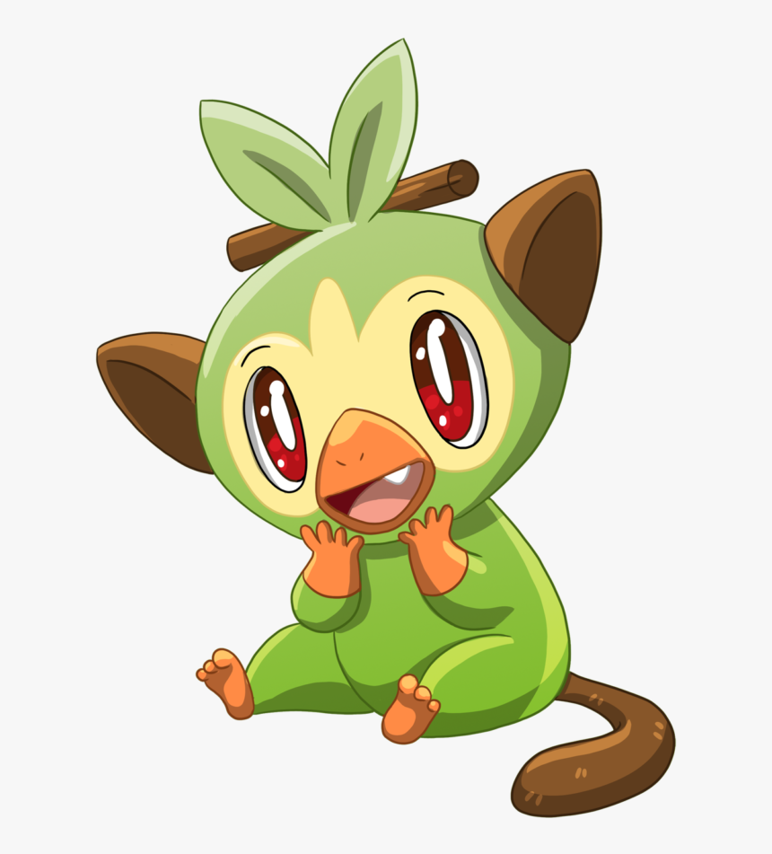 Draw Grookey Cute, HD Png Download , Transparent Png Image - PNGitem