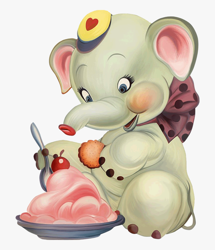Female Elephant Cartoon, HD Png Download , Transparent Png Image - PNGitem