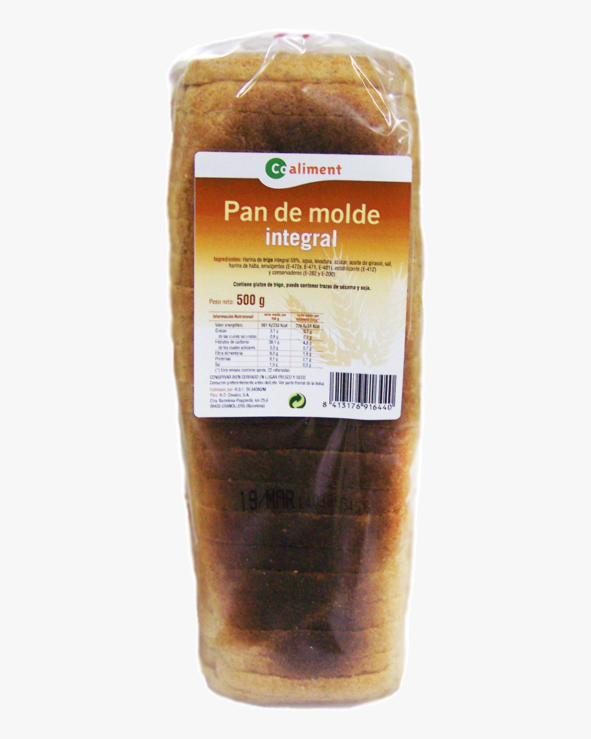 Pan De Molde Aliment, HD Png Download , Transparent Png Image - PNGitem