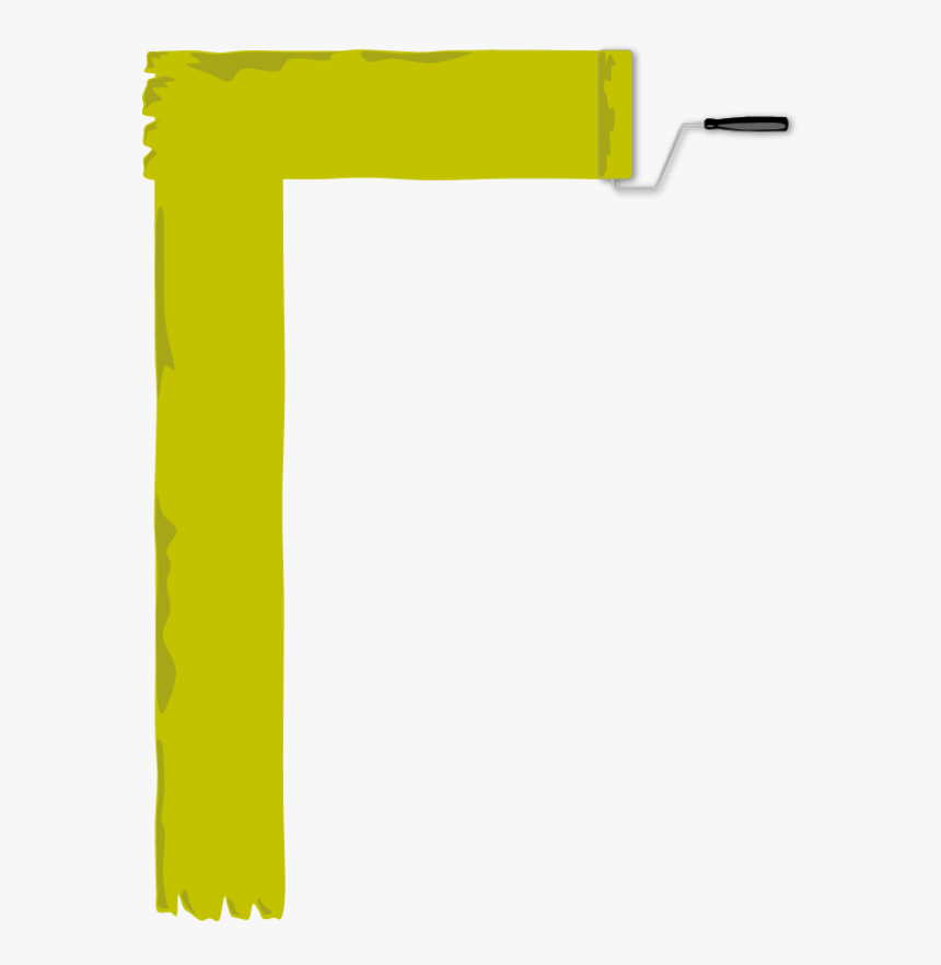 Paint Roller Border And Banner, HD Png Download , Transparent Png Image ...