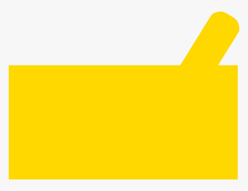 Text Background Shape Yellow, HD Png Download , Transparent Png Image ...