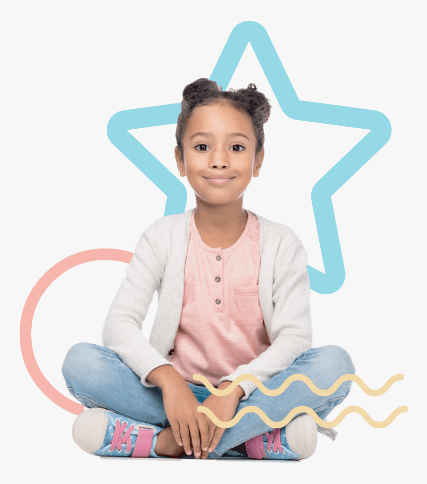 School Age Header Image V2@2x - Sitting, HD Png Download , Transparent ...