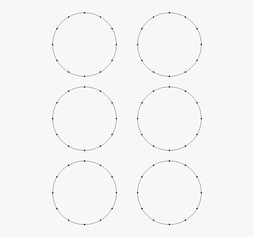 Circle With 12 Points, HD Png Download , Transparent Png Image - PNGitem