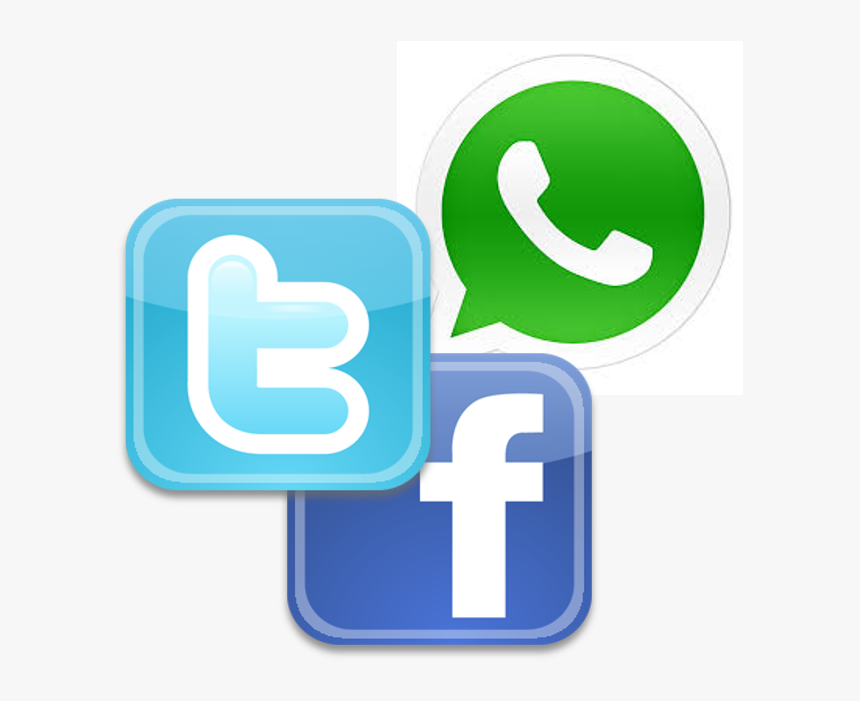 Logo Twitter Facebook Whatsapp, HD Png Download , Transparent Png Image ...