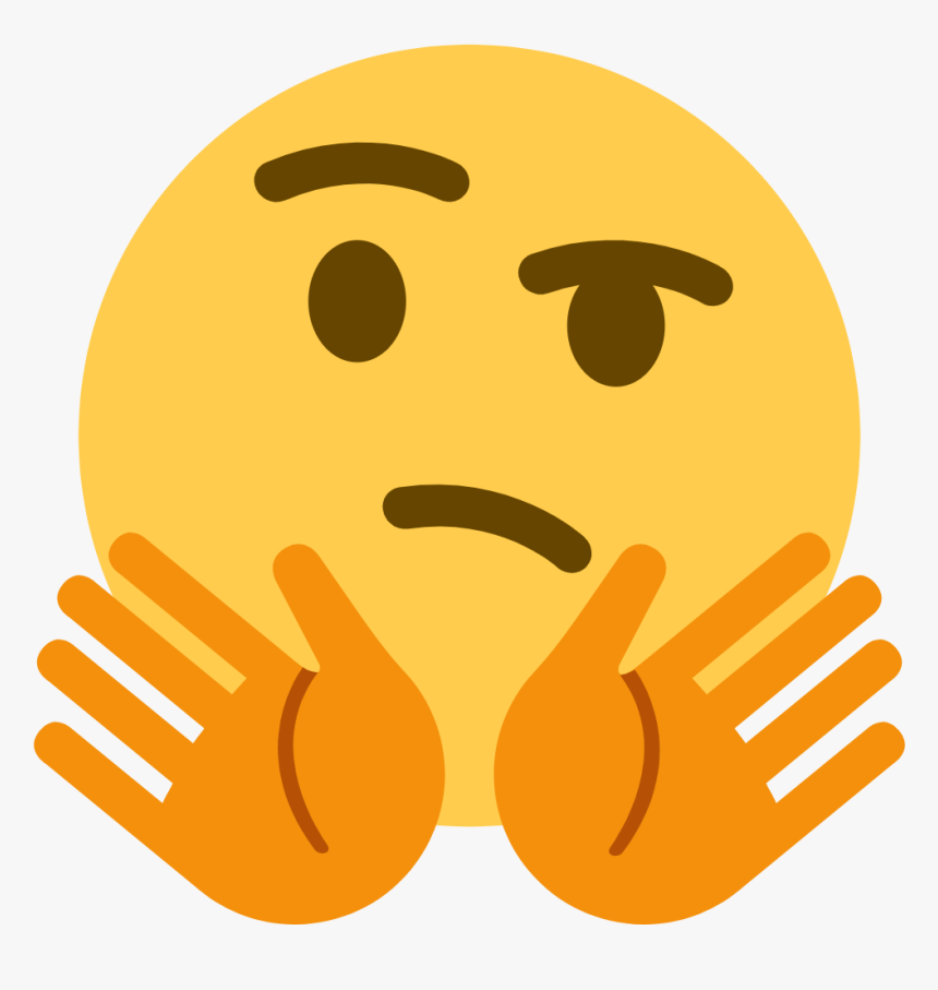 Transparent Background Discord Thinking Emoji, HD Png Download ...