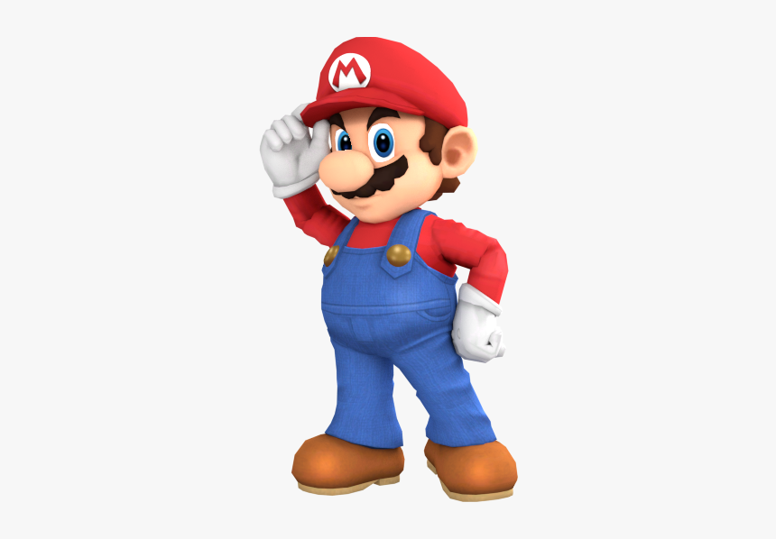 Smash Bros Mario Render, HD Png Download , Transparent Png Image - PNGitem
