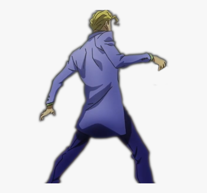 Jjba Koichi Pose Transparent Gif, HD Png Download , Transparent Png ...