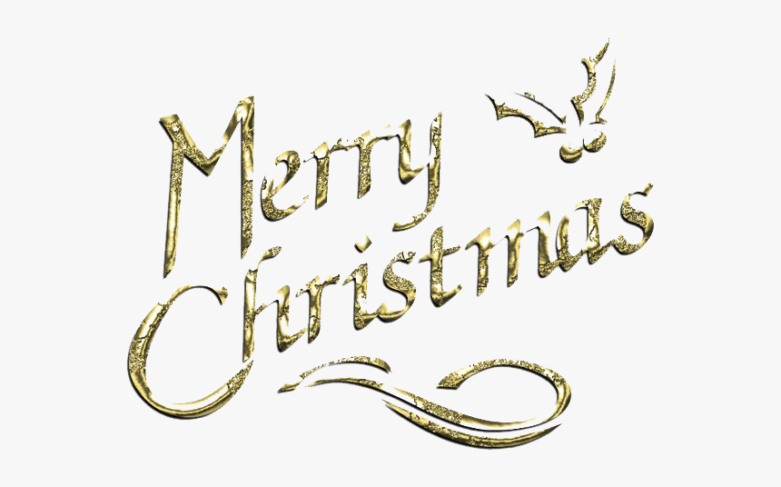 Christmas Word Transparent Background - Christmas Day, HD Png Download ...
