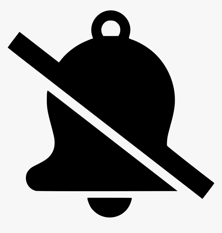 Sound Bell Alarm Tolling Notification Muted Silence, HD Png Download ...