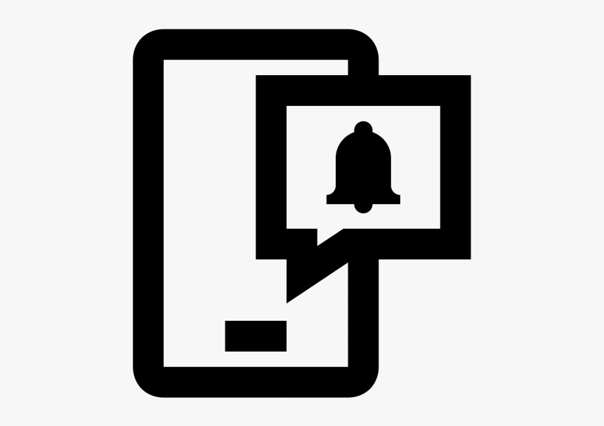 Push Notification Icon Png Vector, Clipart - Push Notification Icon Png ...