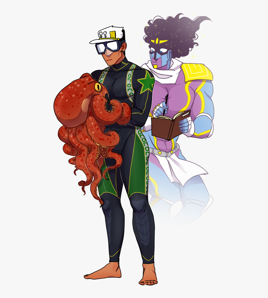 Banner Download Kujo By Ninetail Fox - Ocean Man Jotaro Kujo, HD Png ...