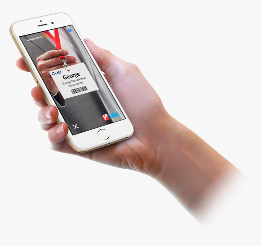 Hand Holding Phone Reverse - Headphones, HD Png Download , Transparent ...