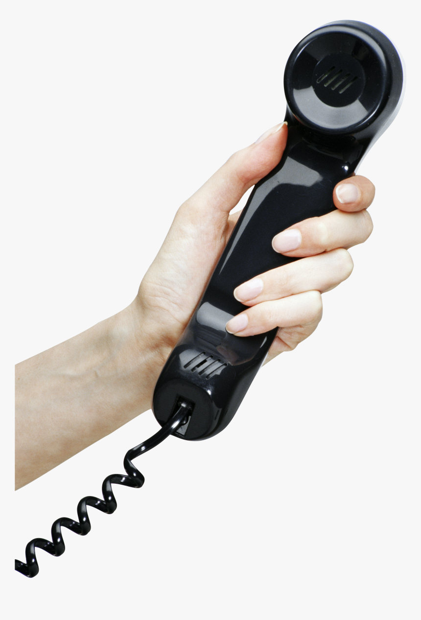 Hand With Telephone Png Clipart Image, Transparent Png , Transparent ...
