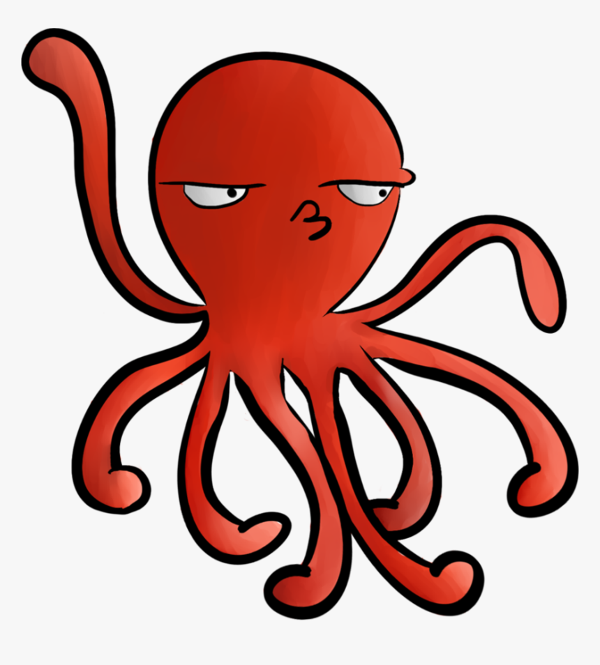 Cartoon Octopus Clear Background, HD Png Download , Transparent Png ...