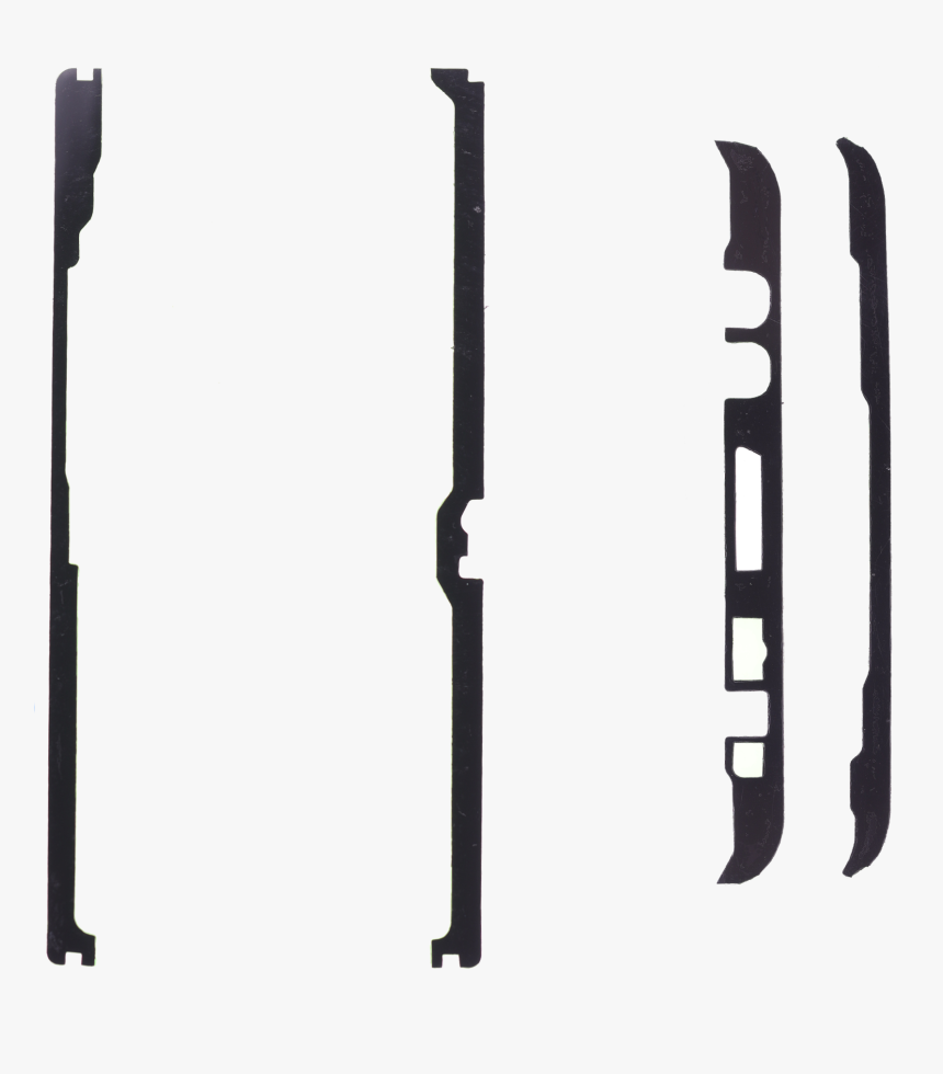 Lcd Bezel Frame W/adhesive Tape For Use With Samsung - Ski Pole, HD Png ...