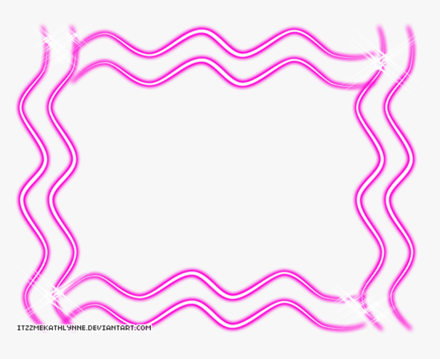Pink Frame Png Image Transparent - Pink Glitter Frame Png, Png Download ...