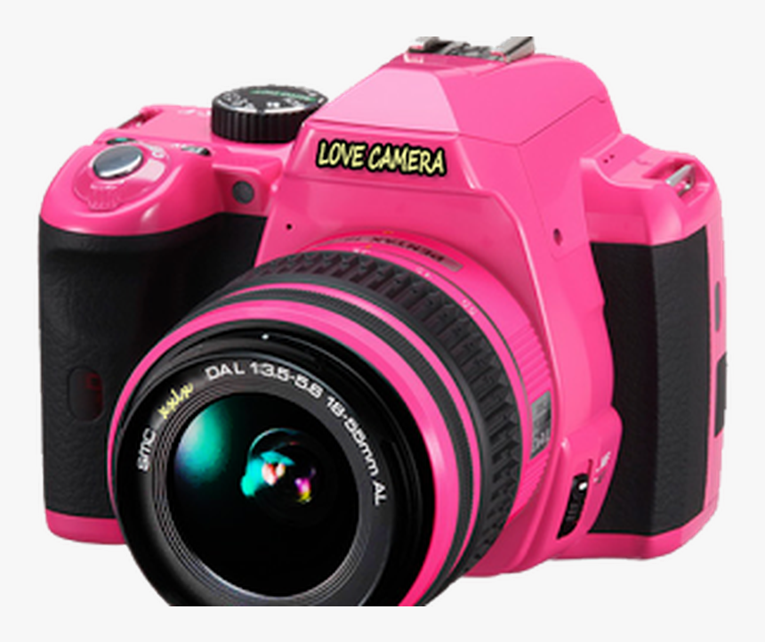 Pink Pentax Camera, HD Png Download , Transparent Png Image - PNGitem
