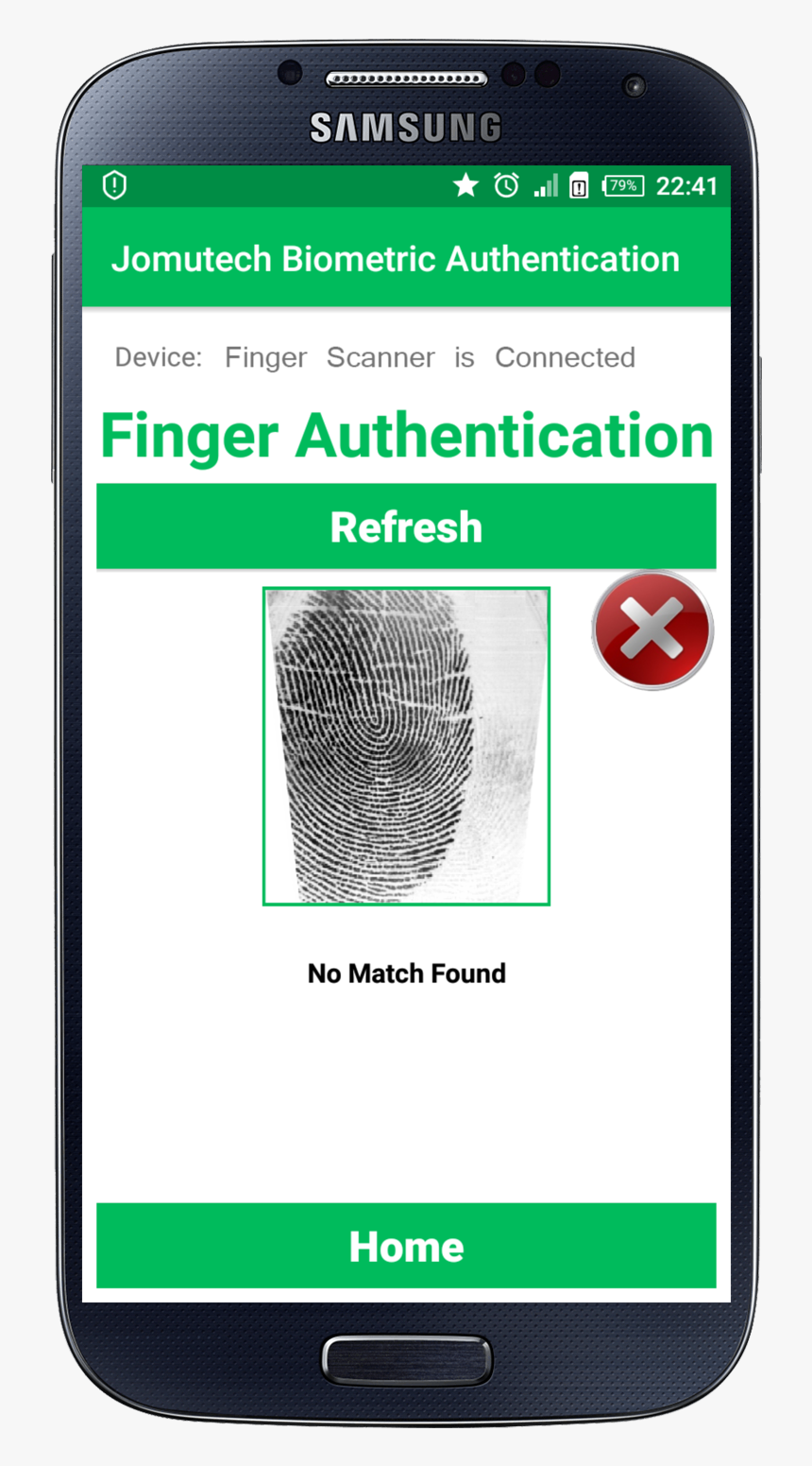 Fingerprint Image Capture App, HD Png Download , Transparent Png Image ...