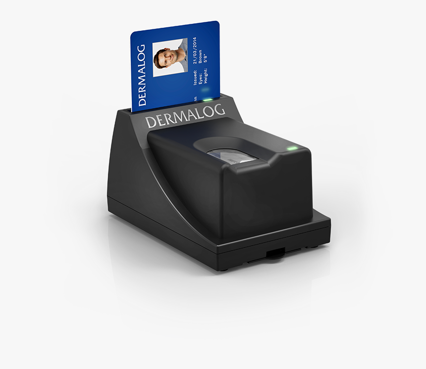 Fingerprint Scanner Zf1 - Dermalog Biometric, HD Png Download ...