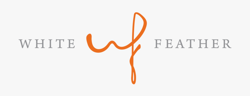 White Feather Logo - Calligraphy, HD Png Download , Transparent Png ...