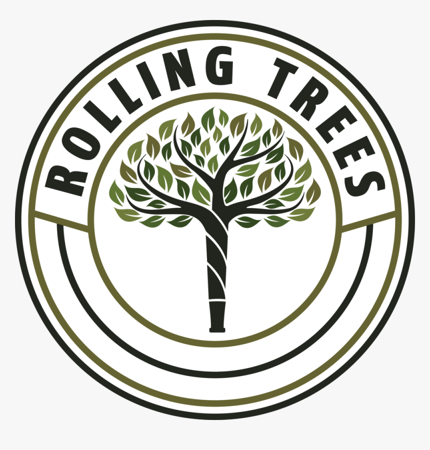 Rolling Trees White Bg Rgb - Circle, HD Png Download , Transparent Png ...