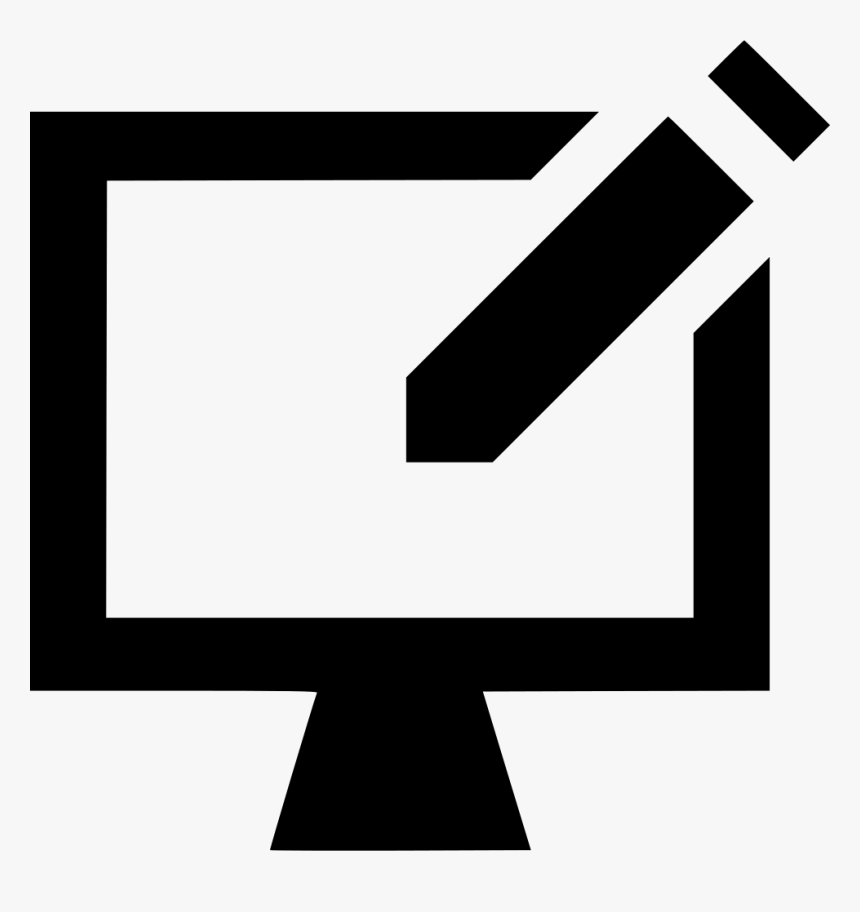 Computer Write - Icon, HD Png Download , Transparent Png Image - PNGitem